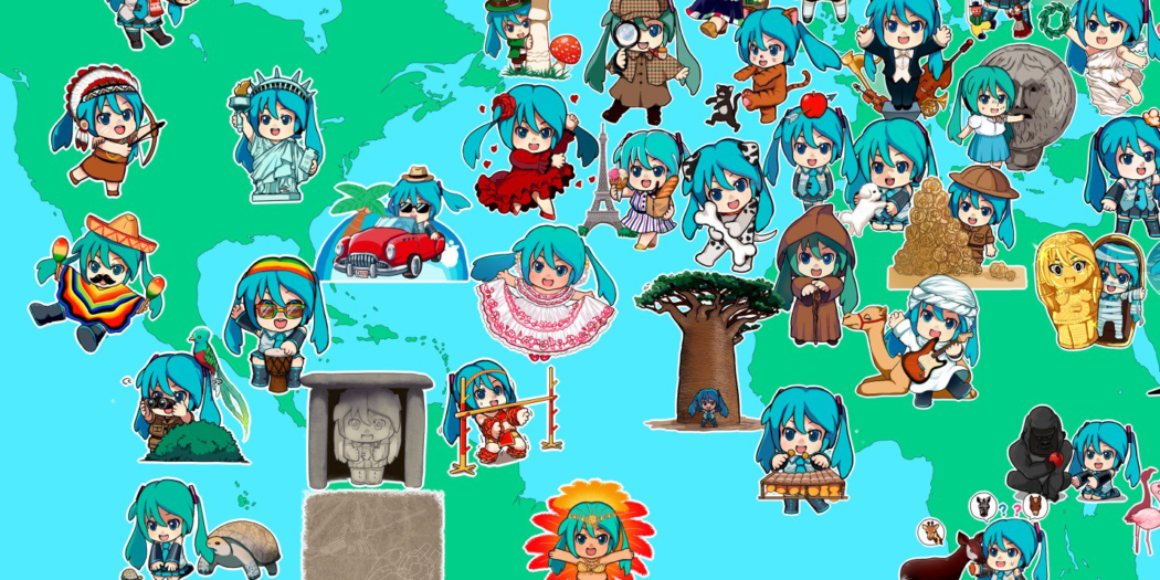 Mikudayo Visits Every Corner of the World (?) For Her 5th Anniversary - VNN