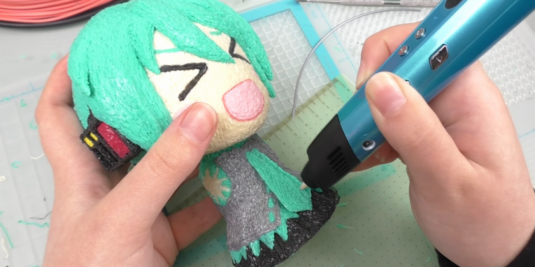 Artist Ini Membuat Figure Hatsune Miku Menggunakan 3D Pen! - VNN