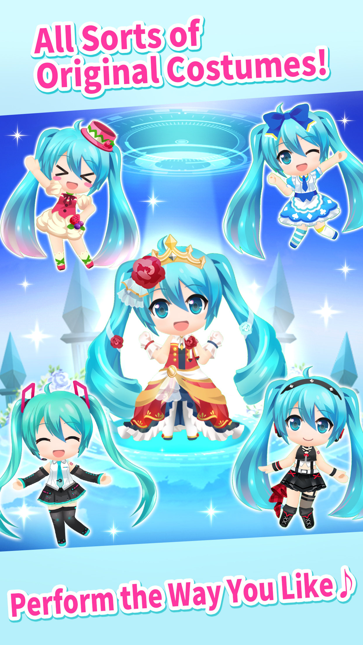 "Hatsune Miku - Tap Wonder" Official Release and Game Details! - VNN